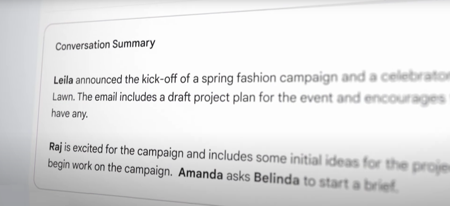 Google Workspace AI is here! - TechBriefly