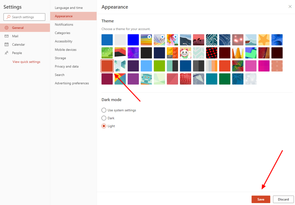 How to change Outlook theme? - TechBriefly