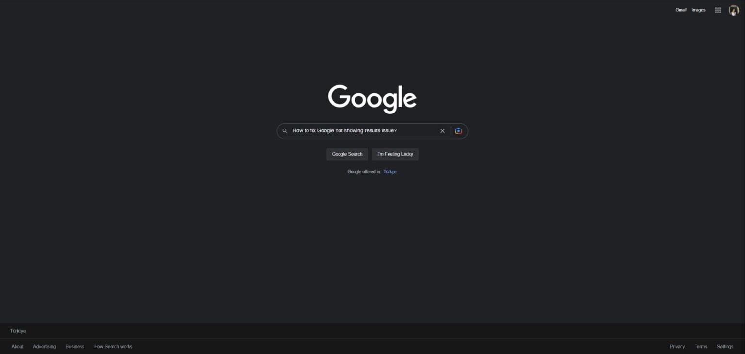 Google not showing results: How to fix it? - TechBriefly