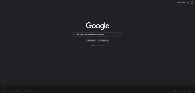 Google not showing results: How to fix it? - TechBriefly
