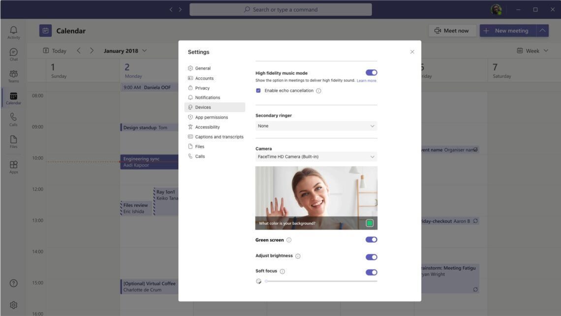 How to use Microsoft Teams green screen? - TechBriefly