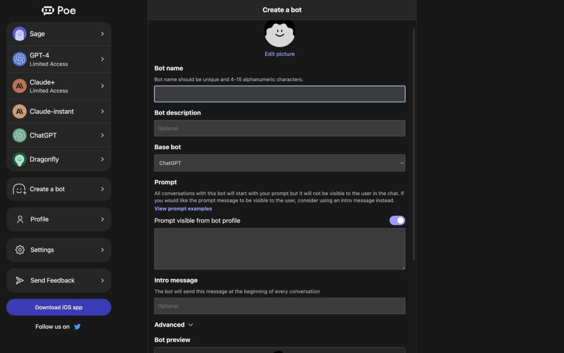 Poe Chatbot: Create your AI chatbot easily - TechBriefly