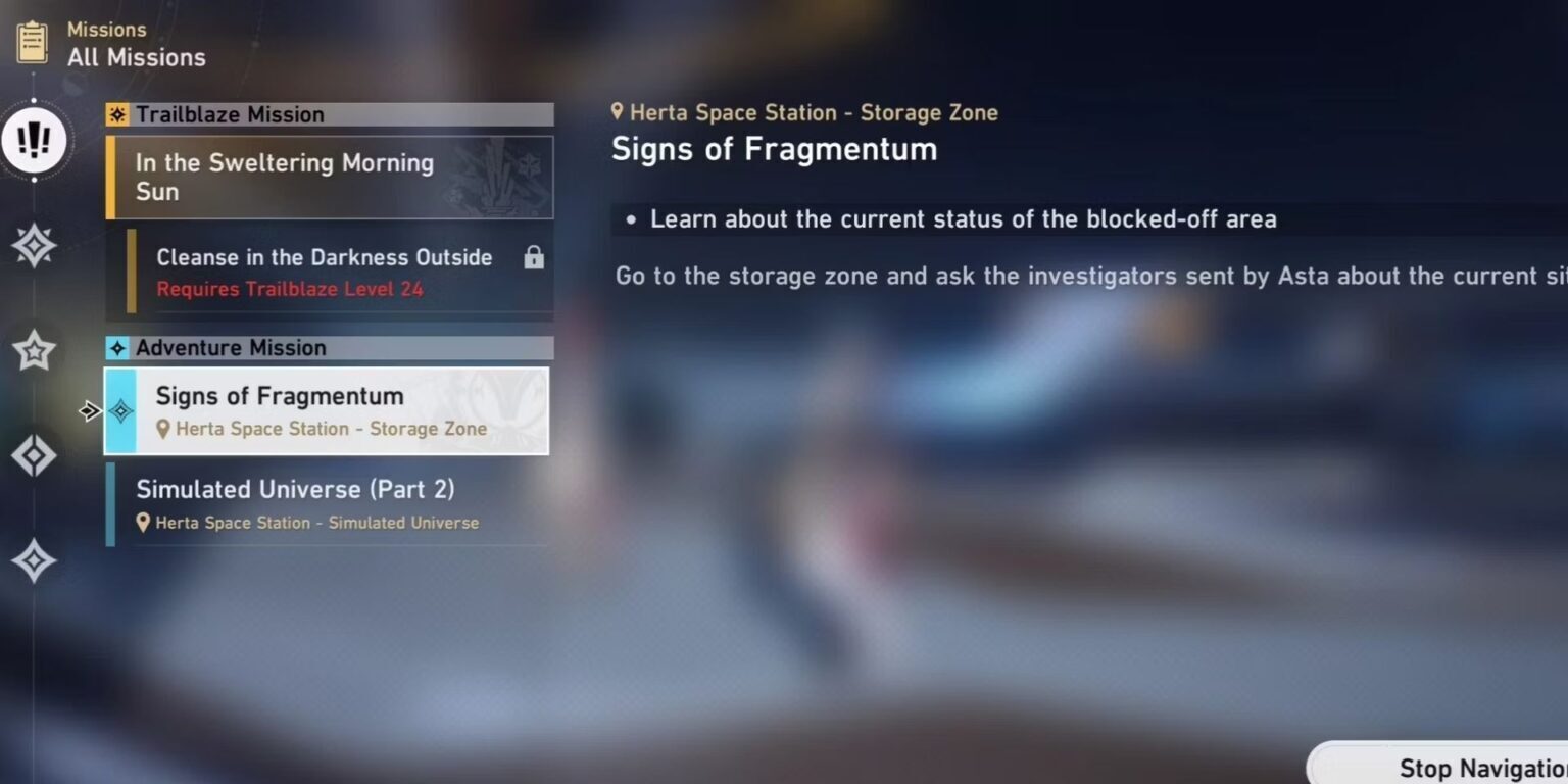 How to collect beacon data Star Rail quest The Signs Of Fragmentum ...