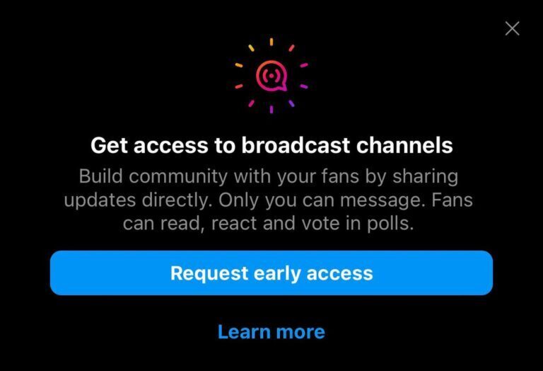 Instagram broadcast channel not available: Reasons and fixes - TechBriefly