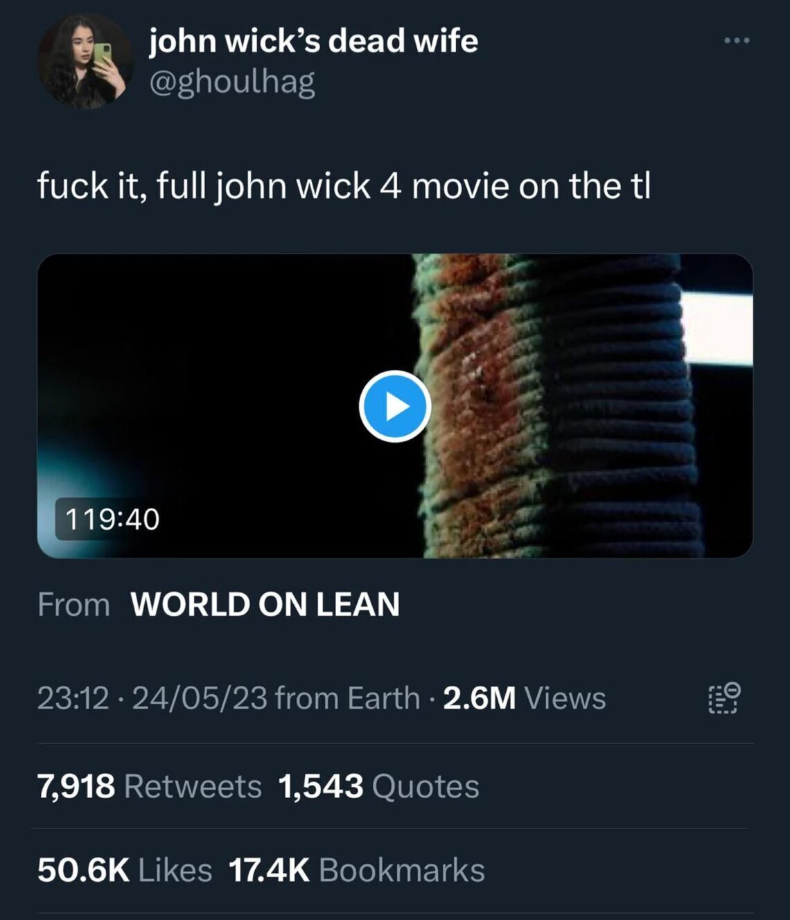 John Wick 4 Twitter leak: Full movie streams on Twitter - TechBriefly