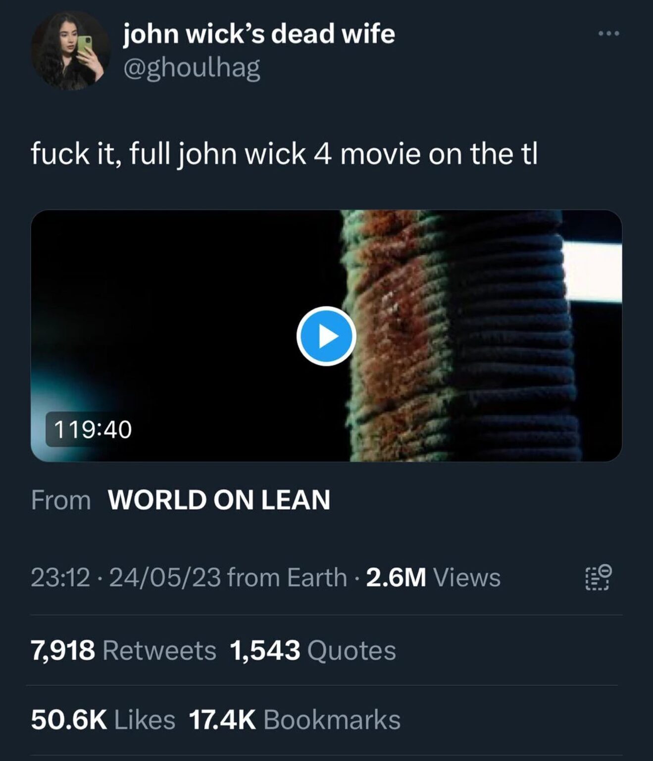 John Wick 4 Twitter leak: Full movie streams on Twitter - TechBriefly