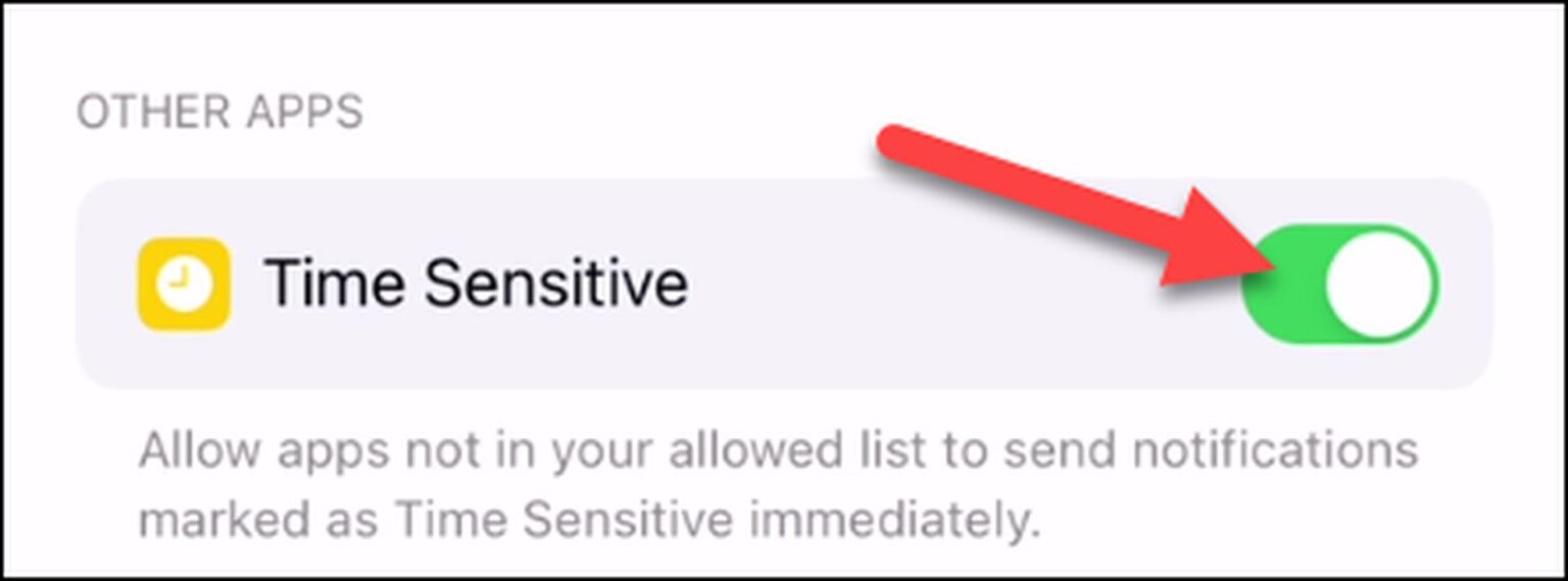 What does time sensitive mean on iPhone and how to use it - TechBriefly
