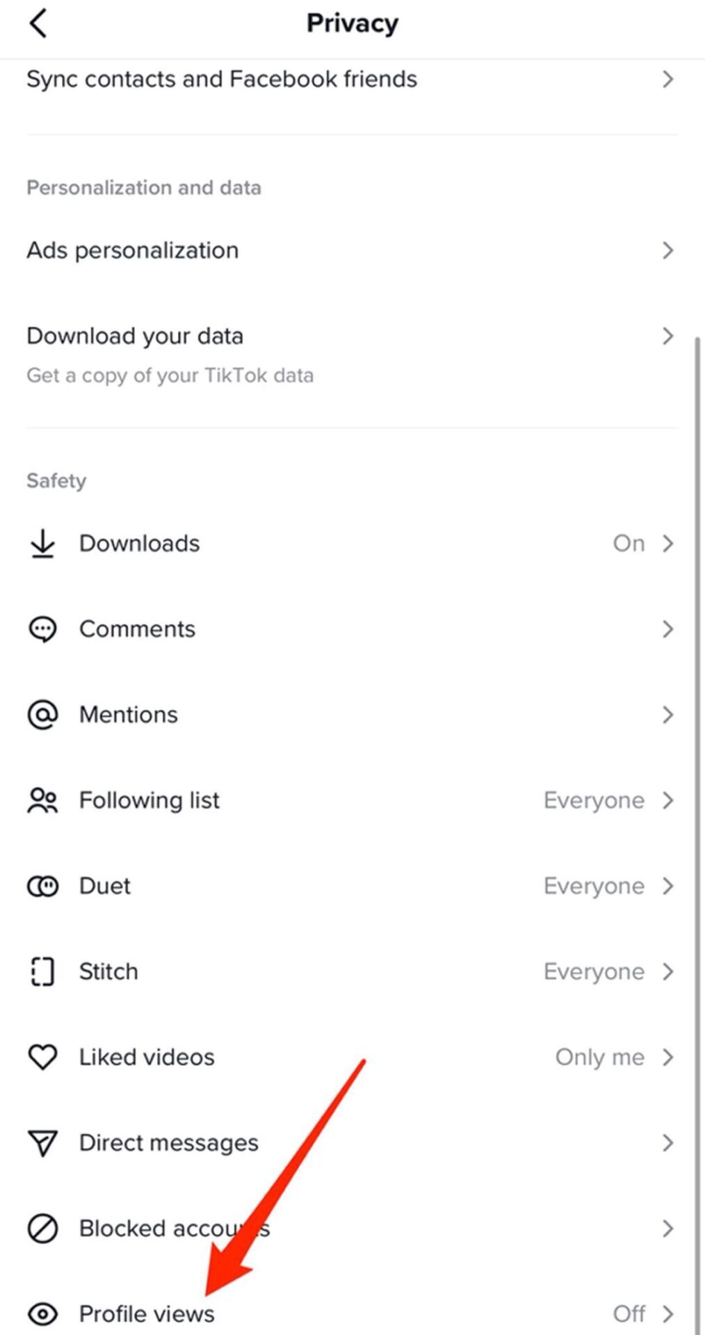 How to turn off profile views on TikTok - TechBriefly