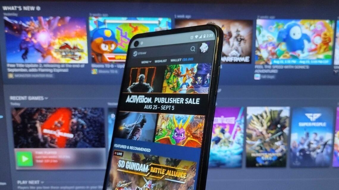 Big changes are made to the user interface in the new Steam UI update ...