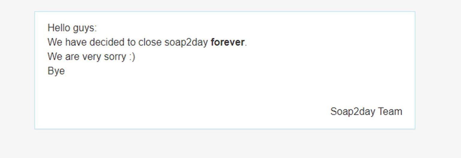 Soap2day closed: Soap2day alternatives to look for - TechBriefly