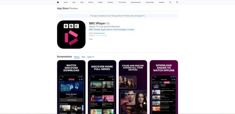 BBC iPlayer not working: How to fix it? - TechBriefly