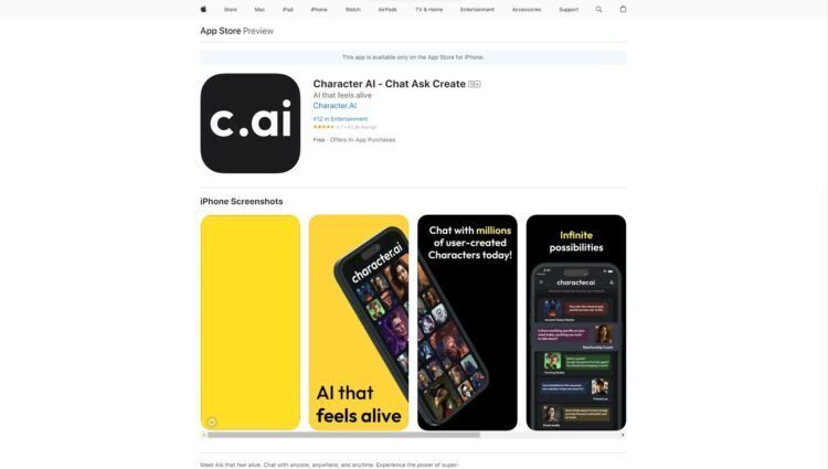 Character AI App: A huge crossover event on your phone - TechBriefly
