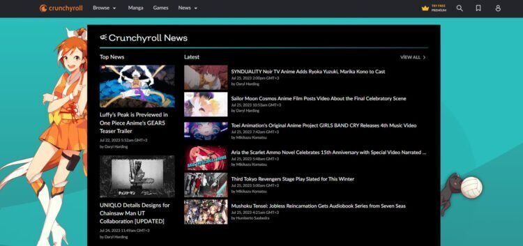 Crunchyroll black screen: How to fix it - TechBriefly