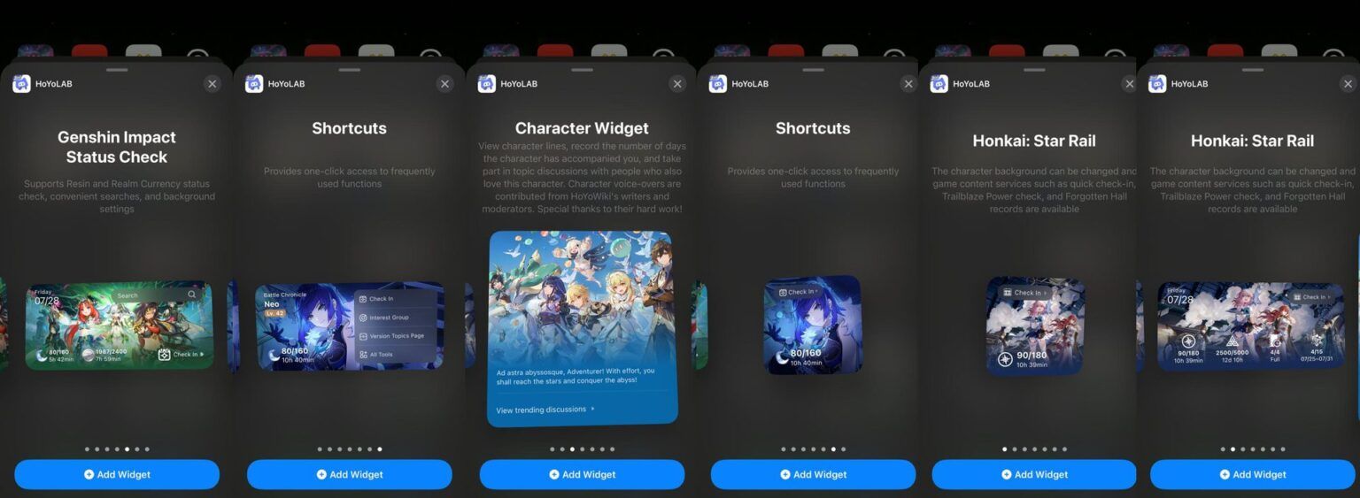 How to get the HoYoLAB widget for Honkai: Star Rail - TechBriefly