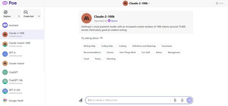 What is Poe AI and how to use it? - TechBriefly