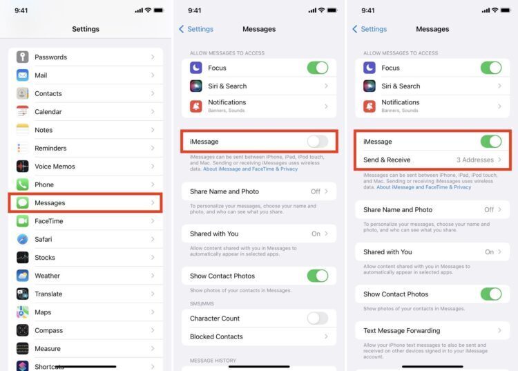 iMessage Signed Out error: How to fix it - TechBriefly