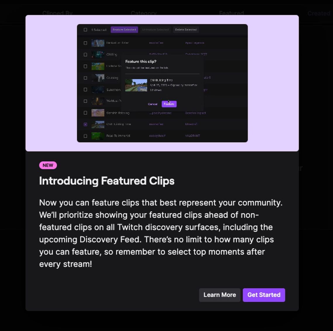 How to use Twitch Featured Clips? - TechBriefly