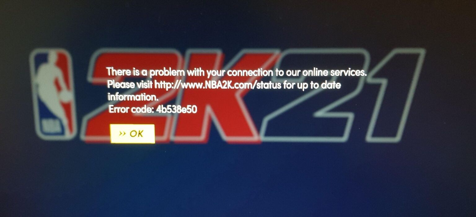 How to fix NBA2K error code 4b538e50? - TechBriefly
