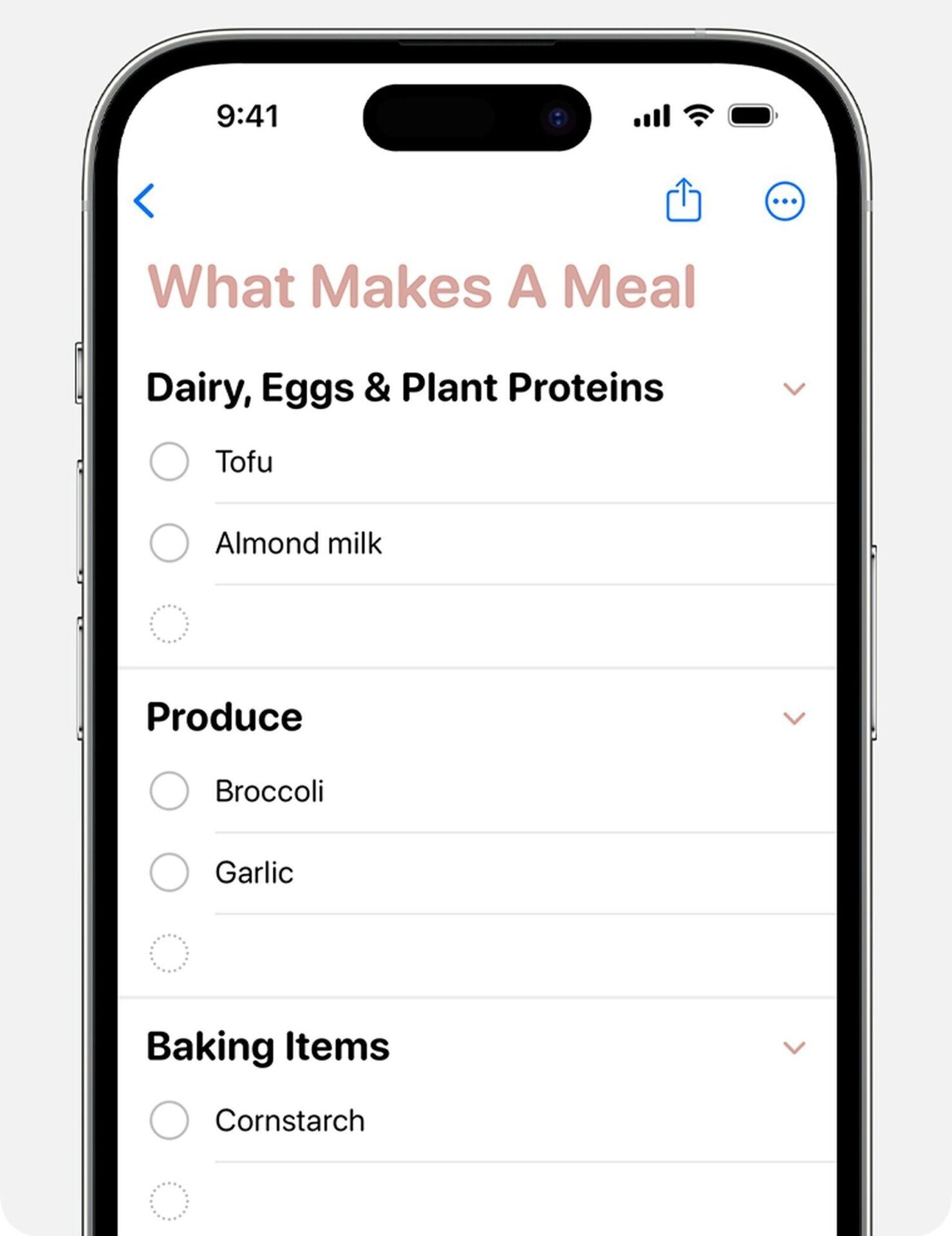 iOS 17 Grocery List: How to make shopping list on iphone? - TechBriefly