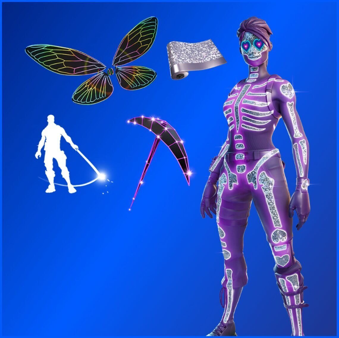 Fortnite Sparkle Skull skin makes a comeback - TechBriefly