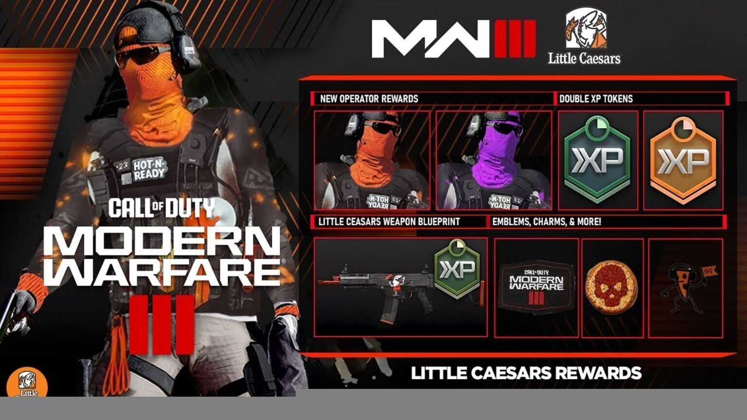 How to redeem the Call of Duty Little Caesars rewards? - TechBriefly