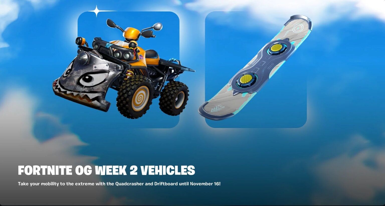 Fortnite hoverboard is not back! It's Driftboard and here is where you ...