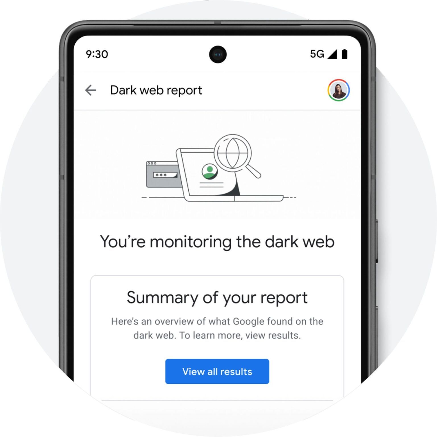 Google One data breach checker: Dark web report explained - TechBriefly