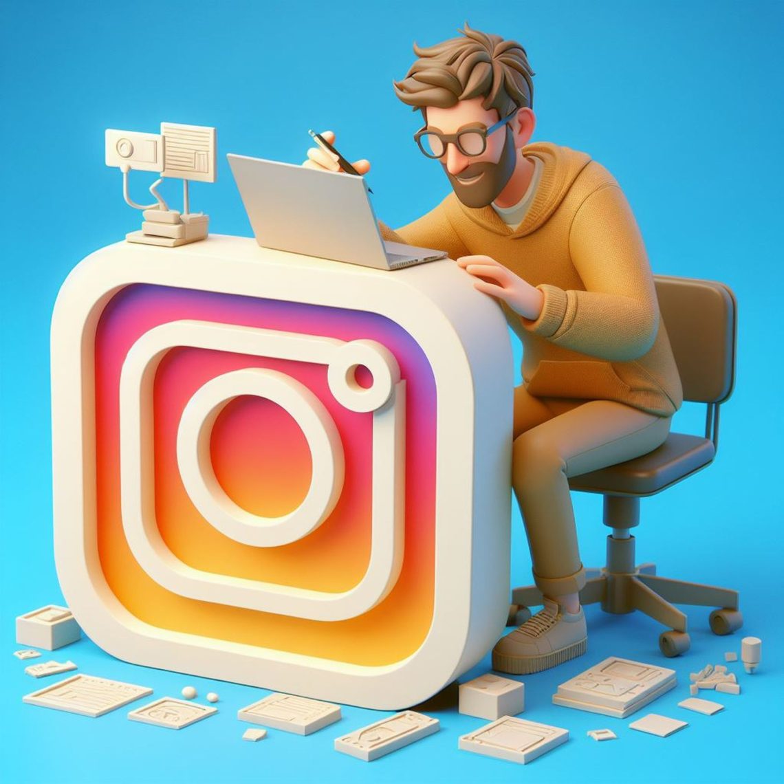Bing AI image creator Instagram 3D: What is it and how to use it? - TechBriefly