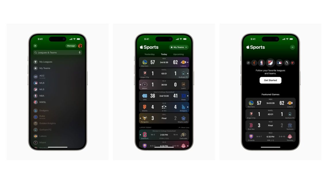 What is Apple Sports app and how to use it? - TechBriefly