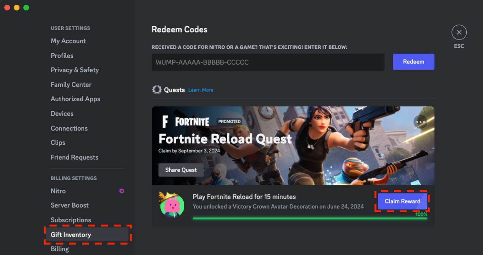 How to complete the Fortnite Discord Quest? - TechBriefly
