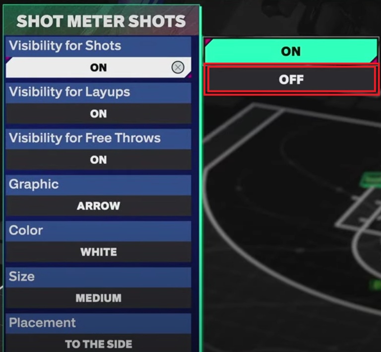 How to turn off the shot meter in 2K25 - TechBriefly